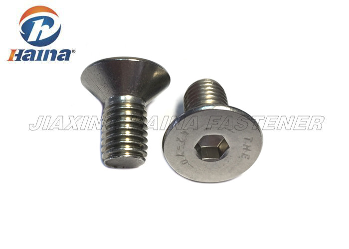 A4-80 Stainless Steel 316 DIN 7991 hex Socket Countersunk Machine Screws