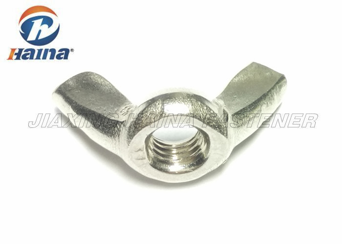 Stainless Steel 316 Plain Color M12 Wing Head Nut for Metal Buliding