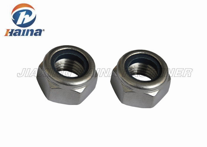 Stainless Steel 304 DIN985 DIN982 Metric Thead Hex Nylon Inset Lock Nuts