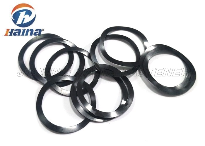 Customized 65Mn Steel Black Pre load Waved Washer for Machine Engineering