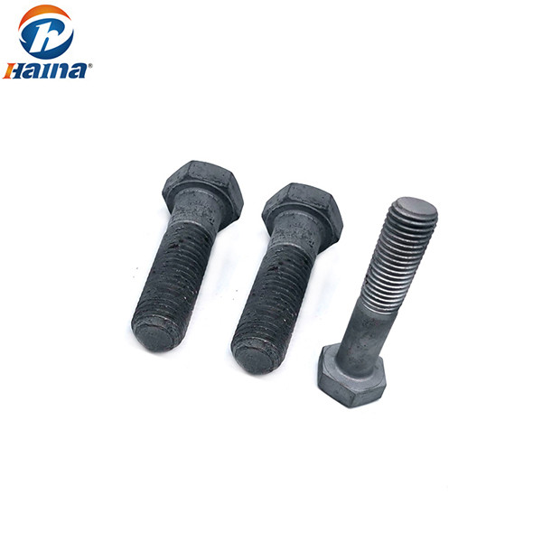 DIN 933 GB5783 Low Profile Hex Head Bolts , 10.9 Hex Bolt Hot DIP ...