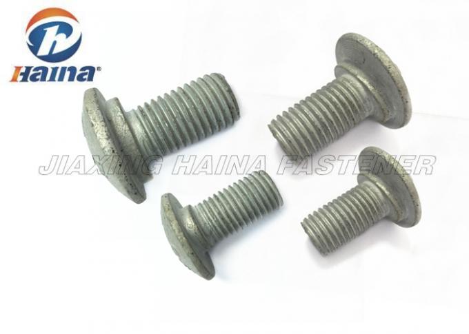 Black Oxidized Stainless Steel Custom Fasteners , Highway Guardrail ...