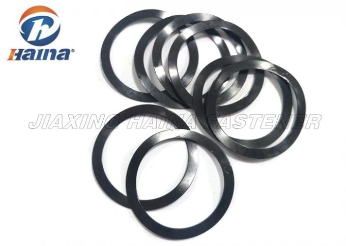 Customized 65Mn Steel Black Pre load Waved Washer for Machine Engineering