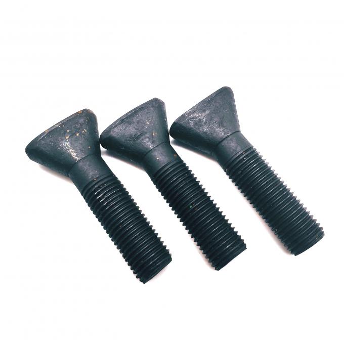 High Strength Custom Bolts Grade 8.8 10.9 M20 M36 Black Ball Mill Liner ...